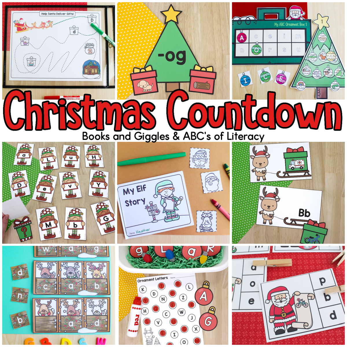 Holiday Helpers: Christmas Countdown (Week 1) – Books and Giggles