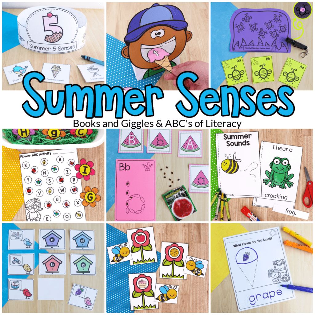 Dive Into Literacy: Summer Five Senses (Week 2) – Books and Giggles