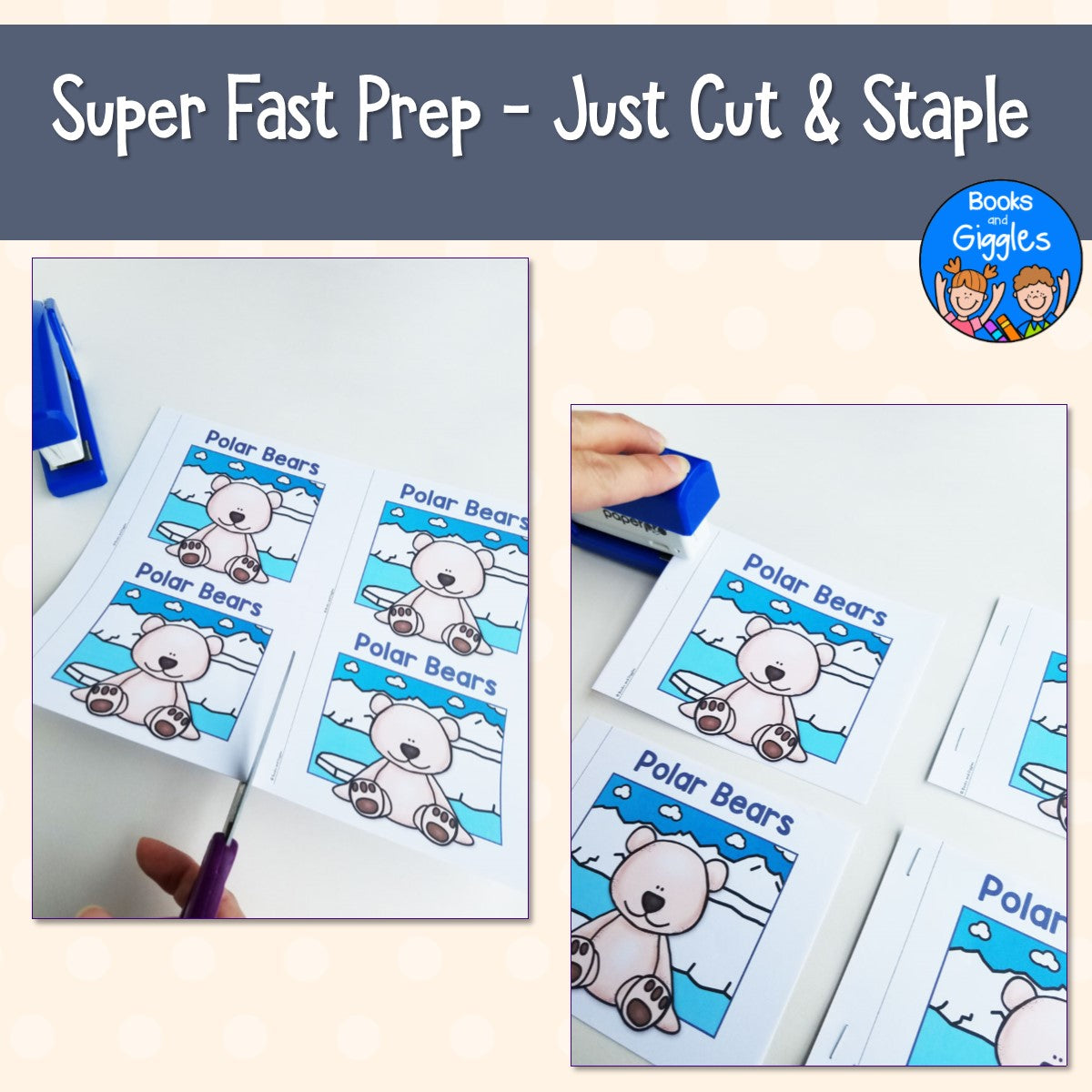 Nonfiction Polar Bear Emergent Readers – Books and Giggles