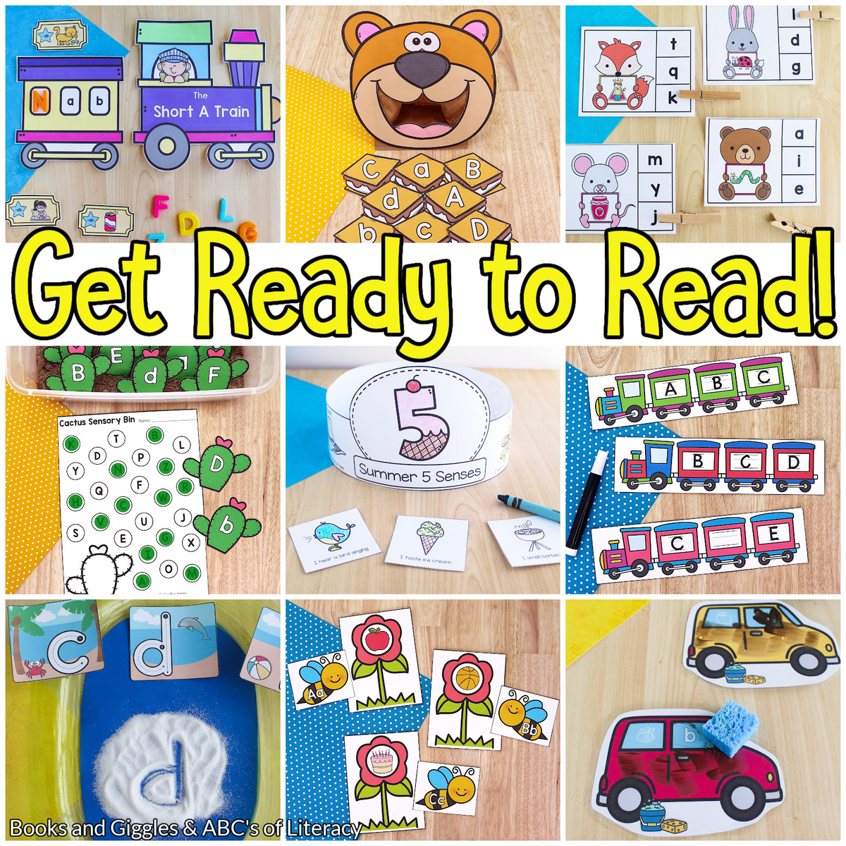 Get Ready to Read Camp Full Bundle – Books and Giggles